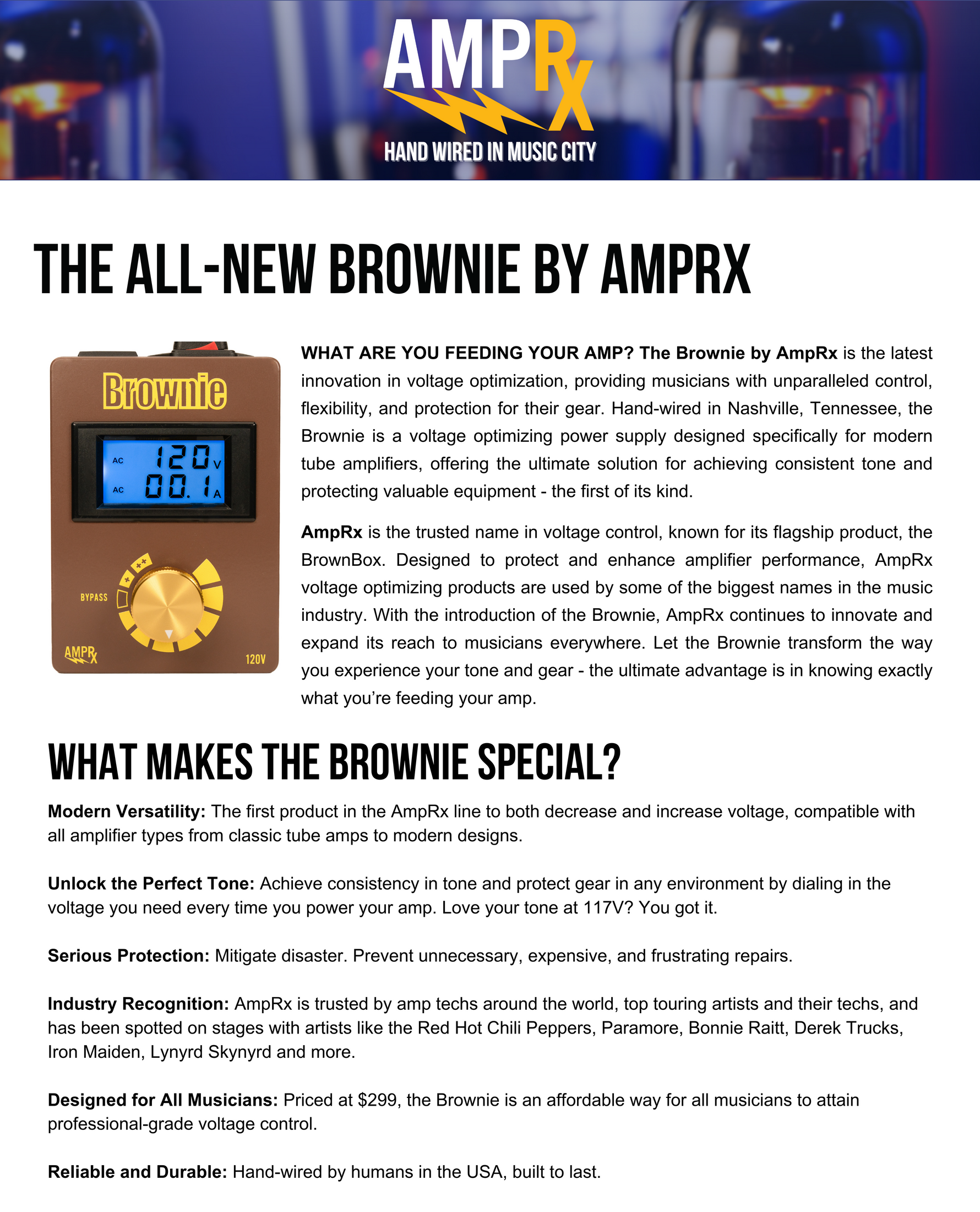 Brownie – AmpRx